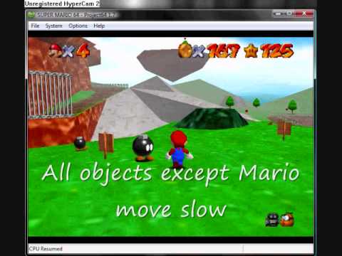 Super Mario 64 Gameshark Codes 1 (In Description) - YouTube