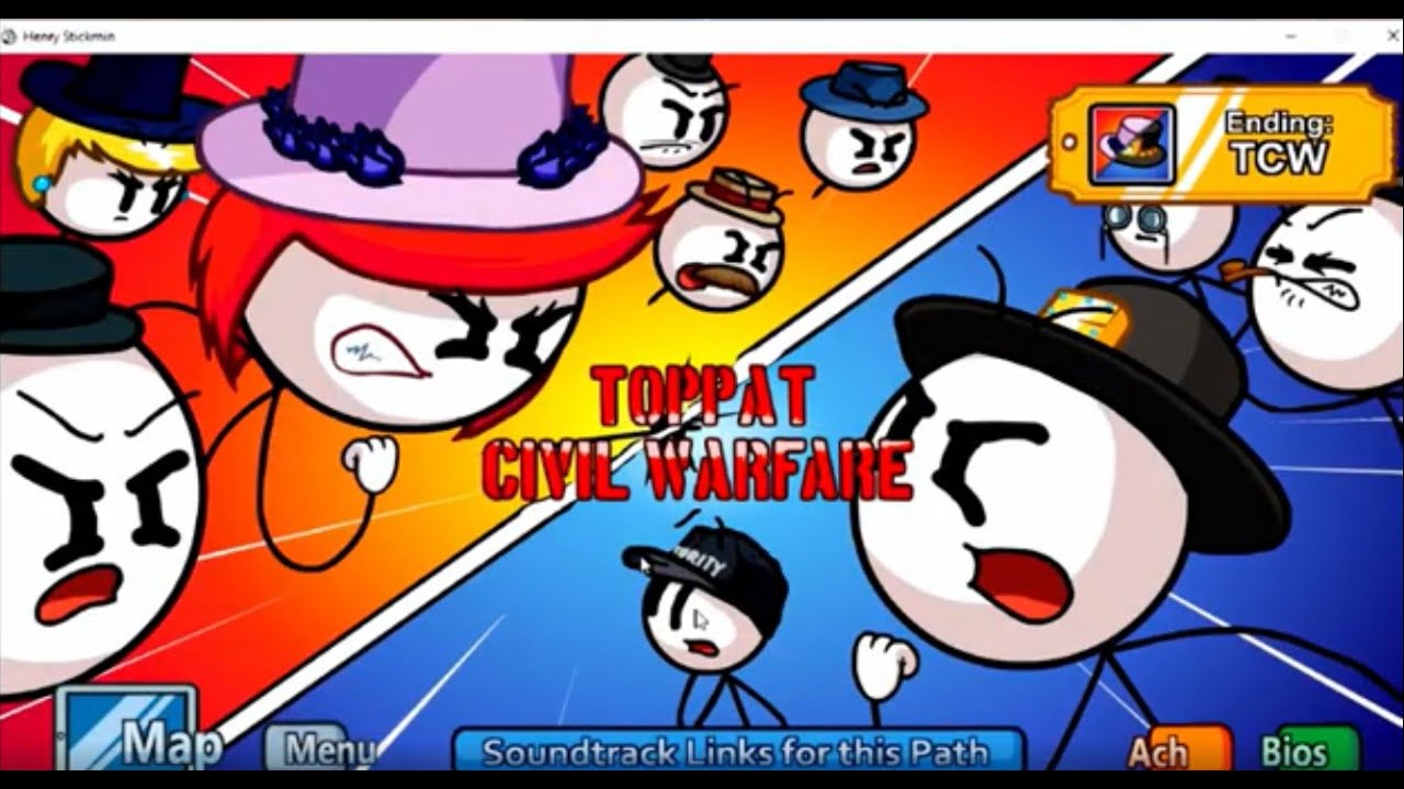 Henry Stickmin Completing the Mission! (TCW, JB, FM, Ceo Endings ...