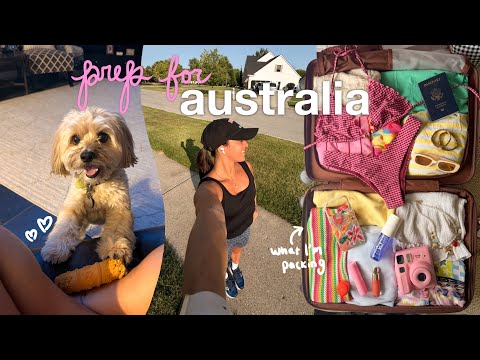 Let’s Prep for a MONTH in Australia💺🇦🇺 last 48 hours home, pack with me + answering your questions! 