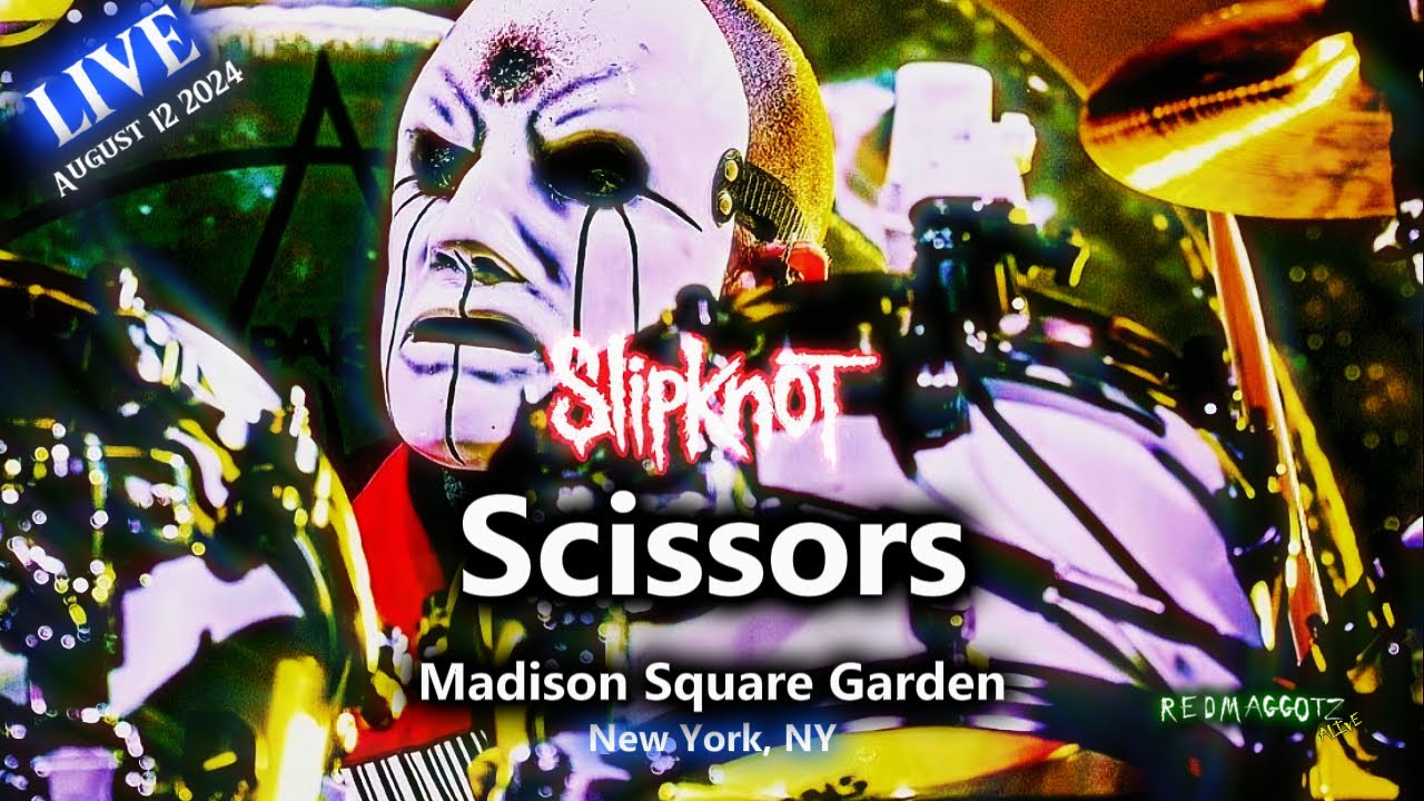 Slipknot - "Scissors" (with Eloy's solo) live at Madison Square Garden ...