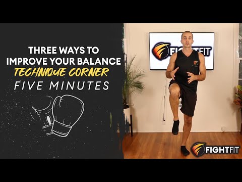 MMA - 3 Ways To Improve Your Balance - YouTube