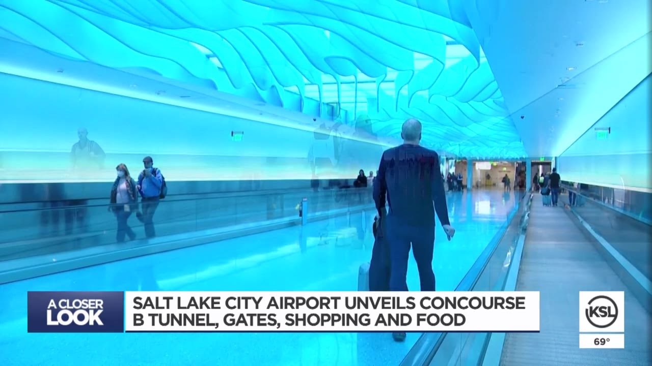 Salt Lake City airport opens much-anticipated 'river tunnel,' new ...