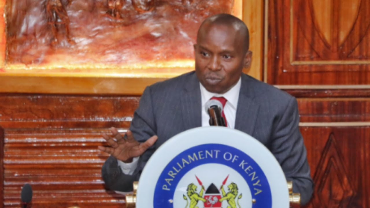 LIVE; CS KITHURE KINDIKI FACING TOUGH QUESTIONS IN SENATE! - YouTube