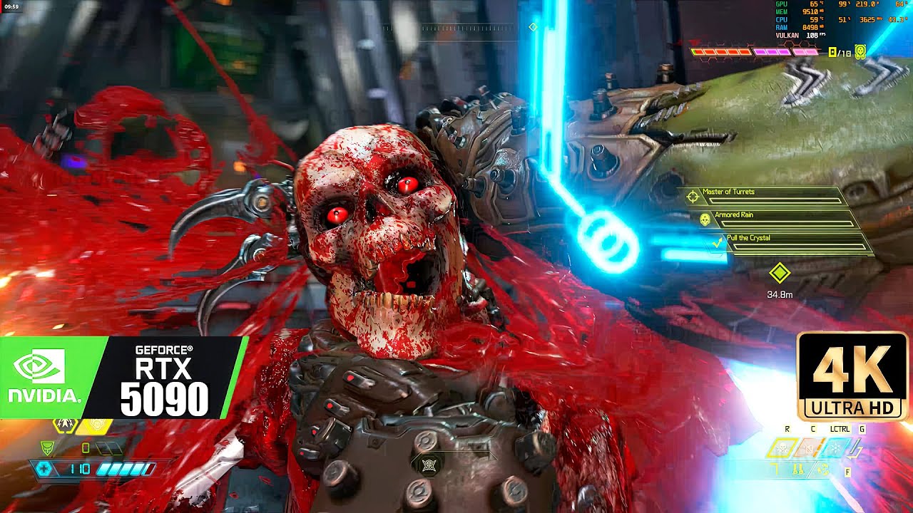 DOOM Eternal RTX 5090 | RAY-TRACED BLOOD AND FIRE | This Is NEXT-GEN ...