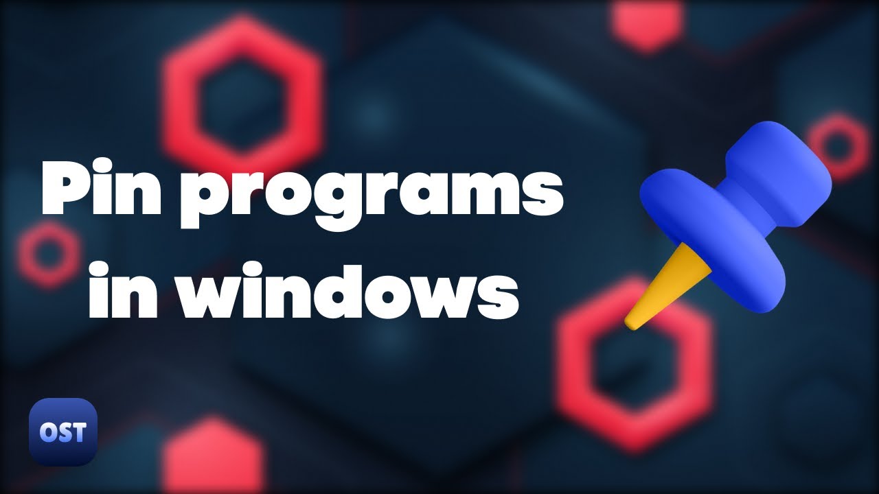 pin windows in windows (keep a window always on top) | DeskPins - YouTube