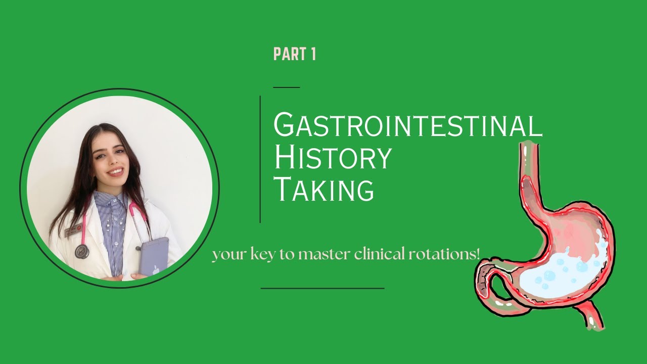 Gastrointestinal System History Taking part 1 - YouTube