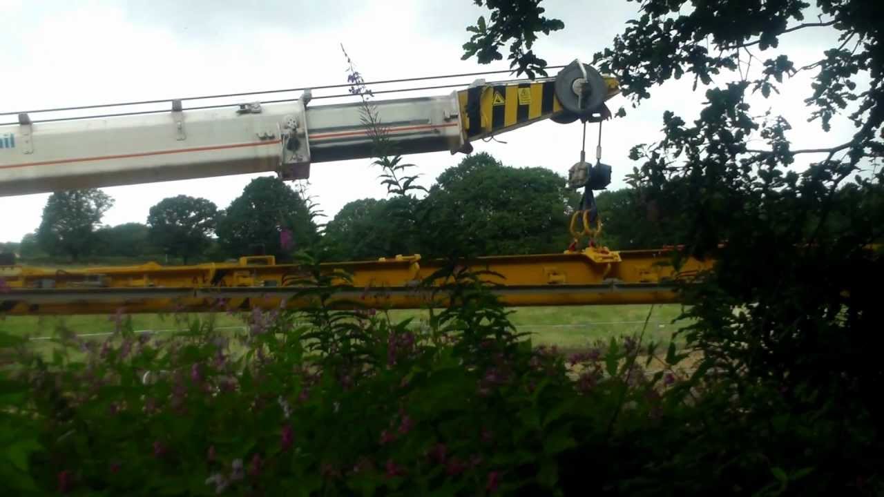 new track near horsforth signal box 001 - YouTube