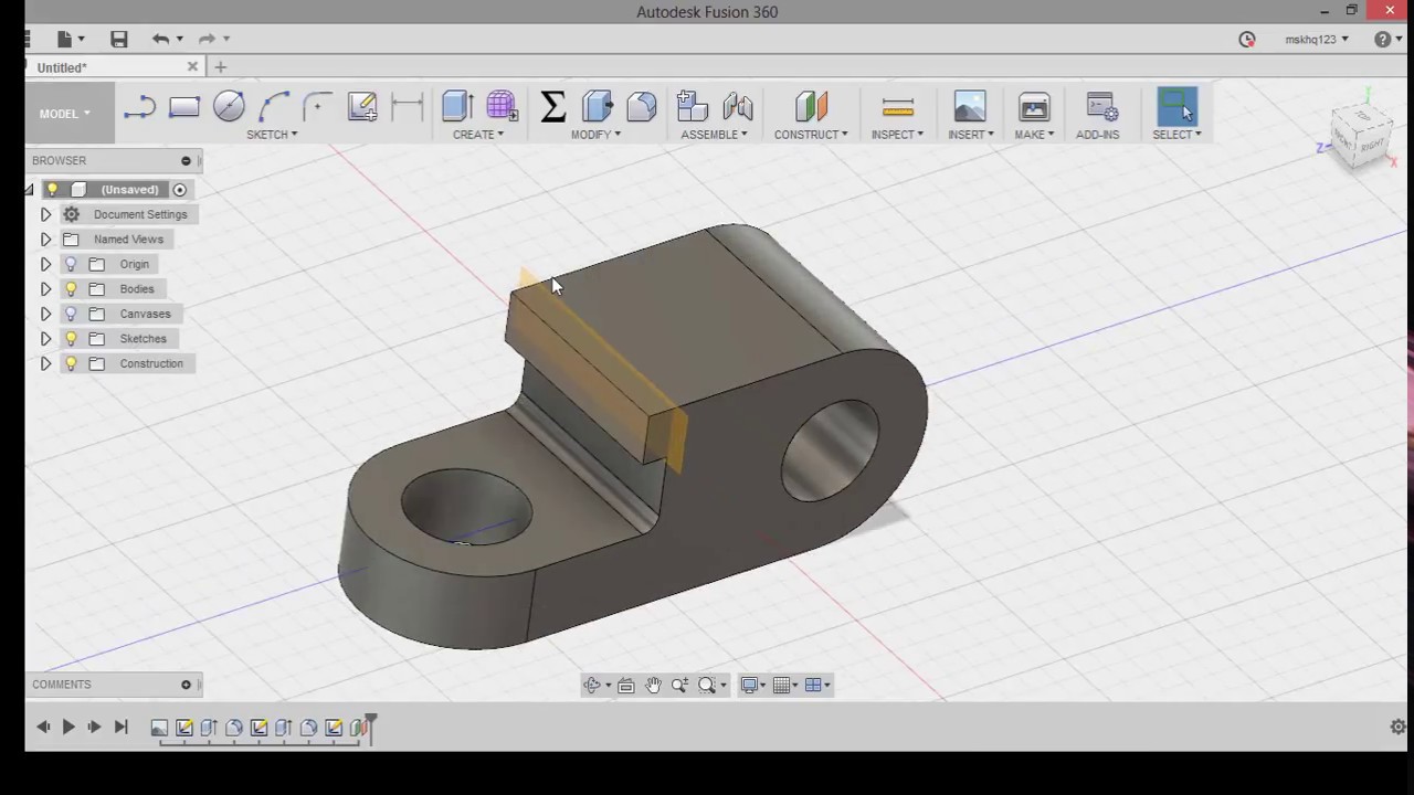 How to drawing shaft support in AutoCAD - YouTube