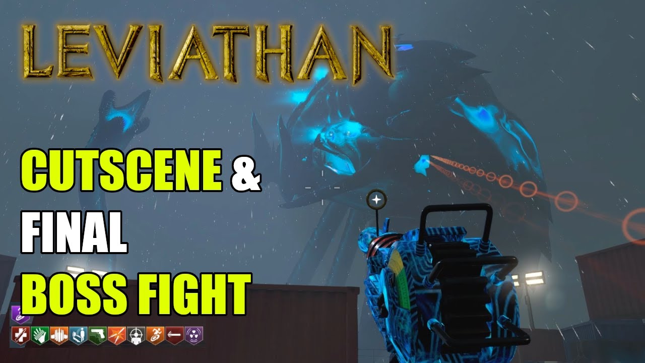 *NEW* LEVIATHAN FINAL BOSS FIGHT - BLACK OPS 3 ZOMBIES (with CUTSCENE ...