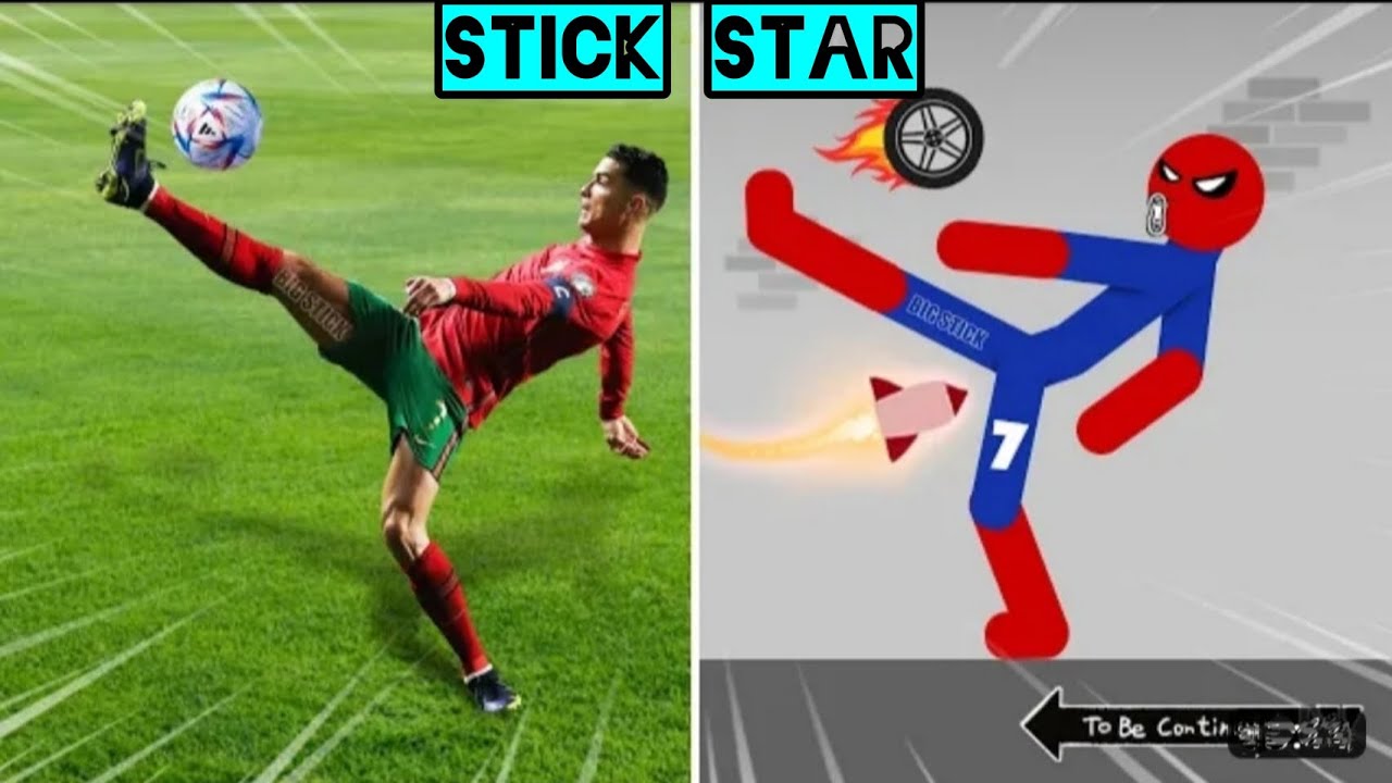 Futbol vs Stickman | Best Falls | Stickman Dismounting epic and funny ...