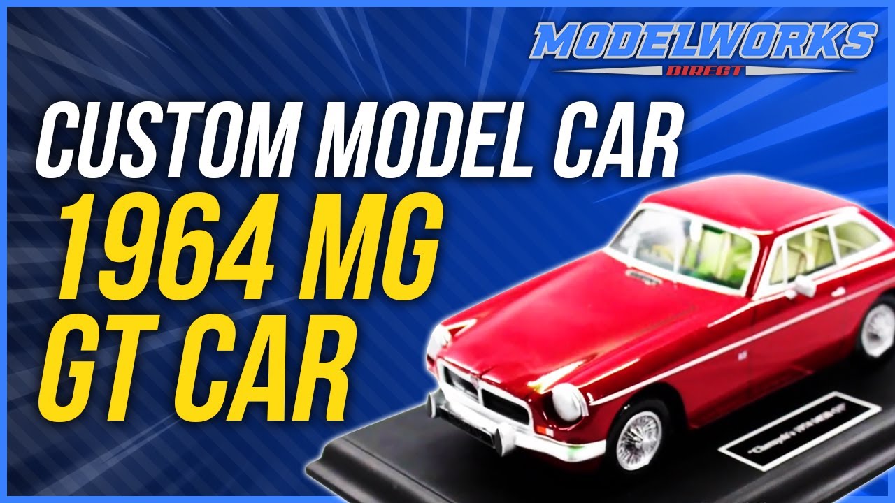 How to build a Custom Car Model of the 1964 MG GT Car made from scratch ...