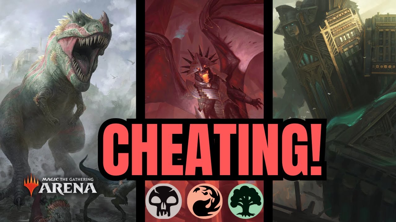 🌳🔥💀 Cheating With Ghalta is Awesome! | MTG Arena Standard Ranked | Jund ...