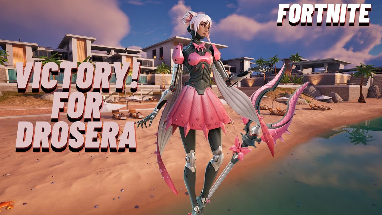 Victory! for DROSERA in a FORTNITE Solo Match. - YouTube