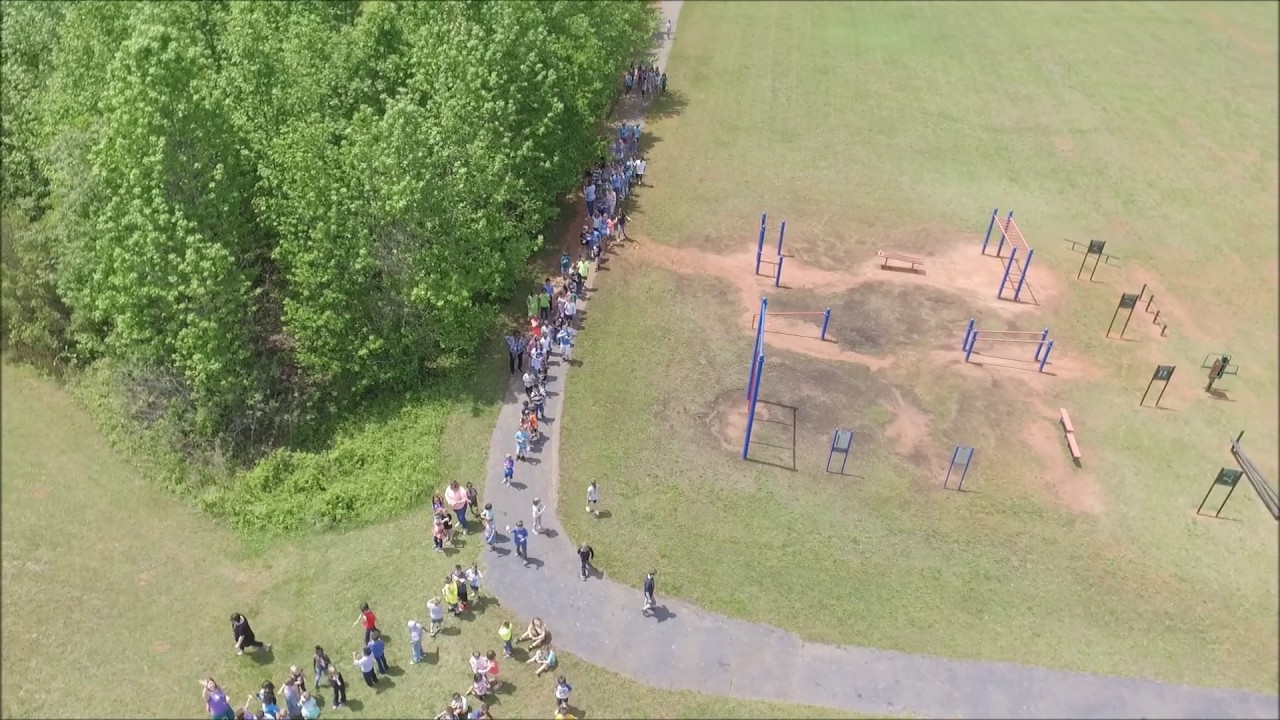 Monroeton Elementary School CF Popsicle Walk - YouTube
