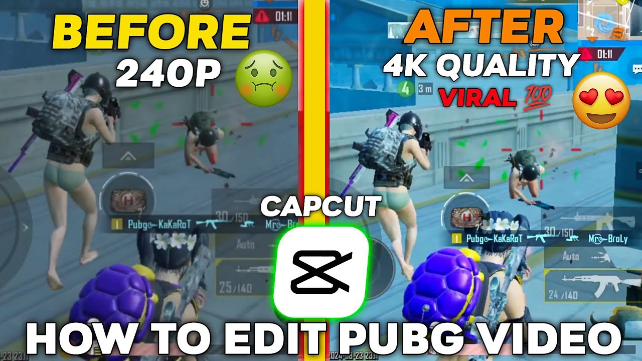 How To Edit Bgmi & Pubg Shorts Video In Capcut 💯 | How To Edit Bgmi ...