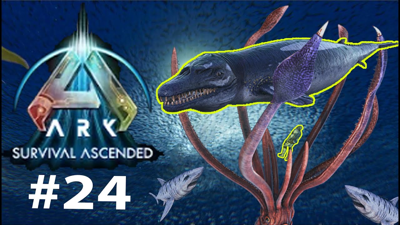 ARK SURVIVAL ASCENDED | THE ISLAND | #24 RƯỚC BASILOSAURUS VỀ VỚI ĐỘI ...