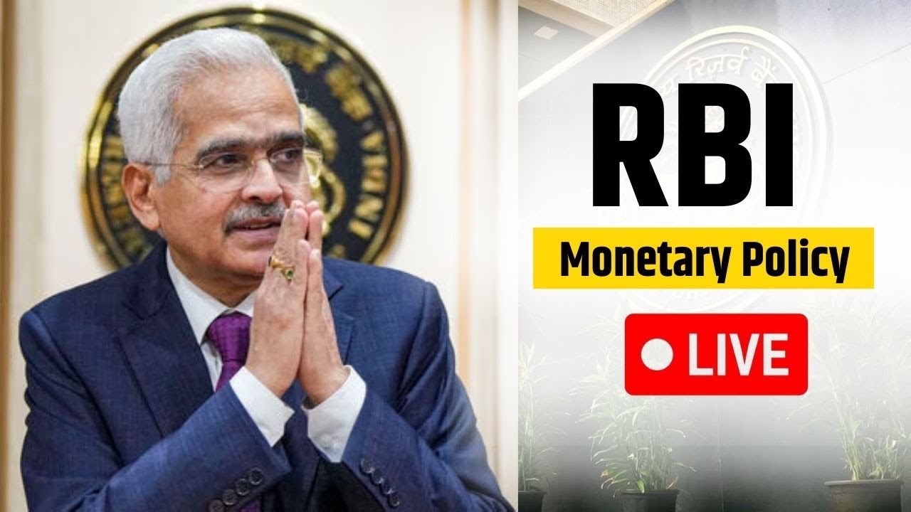 RBI LIVE : Shaktikanta Das Unveils Key Monetary Policy Decisions ...