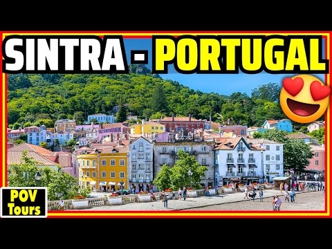 SINTRA, Portekiz 😍 Lizbon Yakınlarında Gerçek Bir Masal Kasabası! Yürüyüş turu