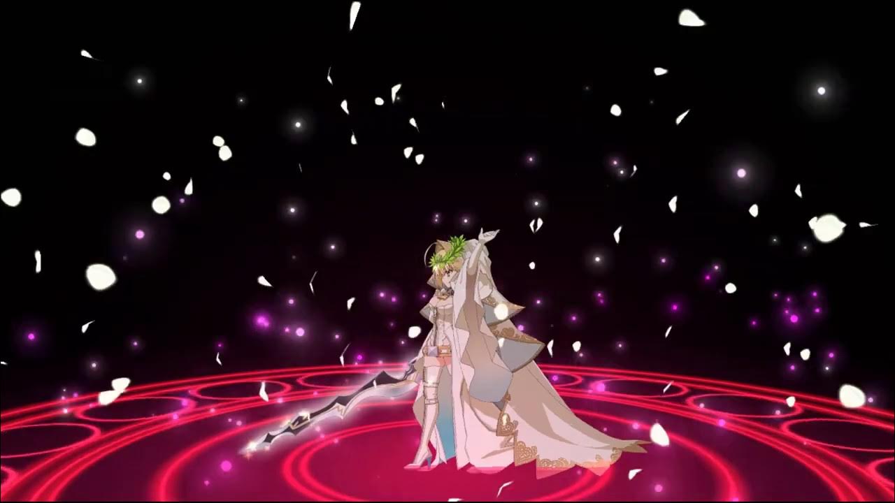 《FGO》尼祿．克勞狄烏斯（Bride）寶具演出 Nero Claudius' Noble Phantasm【Fate Grand Order】 - YouTube