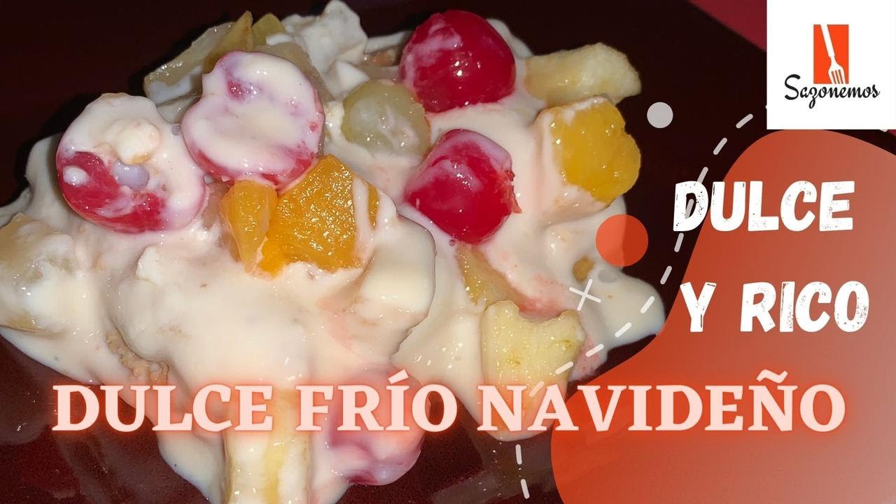 DULCE FRÍO DOMINICANO 🤤🍬 Muy Rico y Jugoso | Sazonemos - YouTube