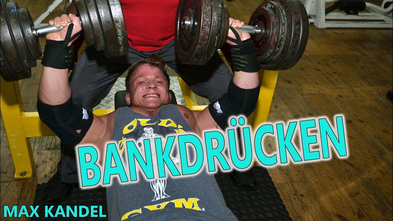Bankdrücken (Lieblingsübung von Max Kandel) - YouTube