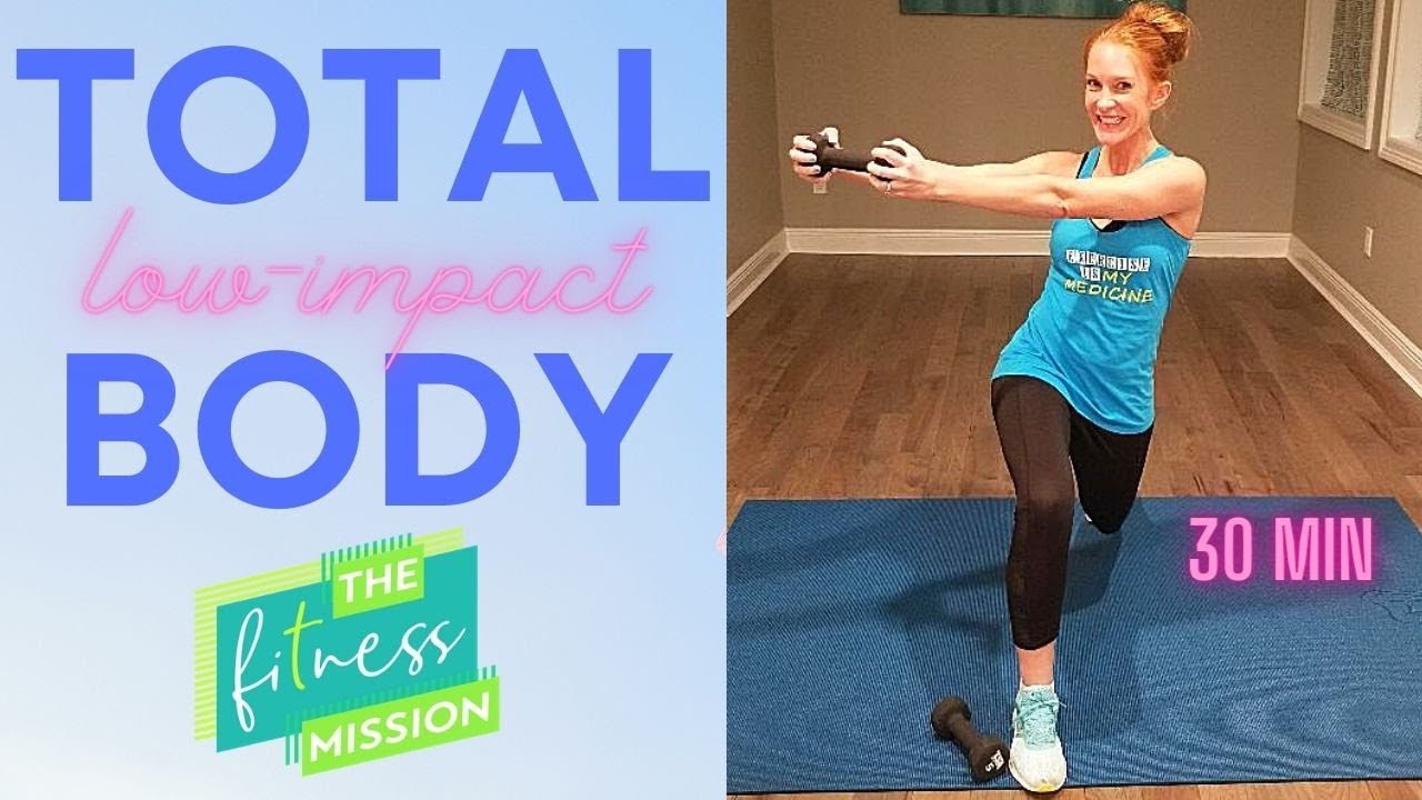 FULL BODY Workout for Women| Low-impact| Light Dumbbells - YouTube