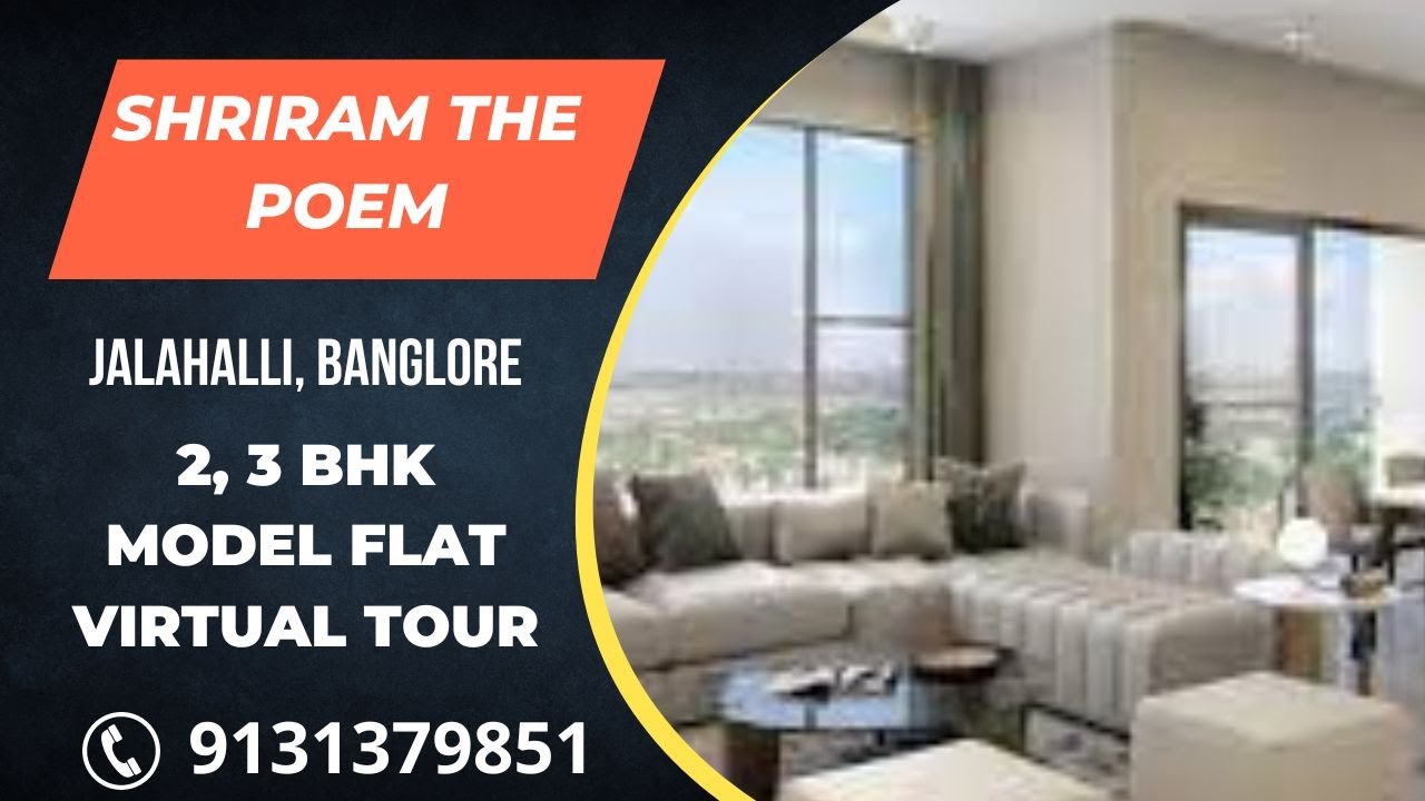 Shriram The Poem Bangalore | Shriram The Poem Jalahalli | Shriram The ...