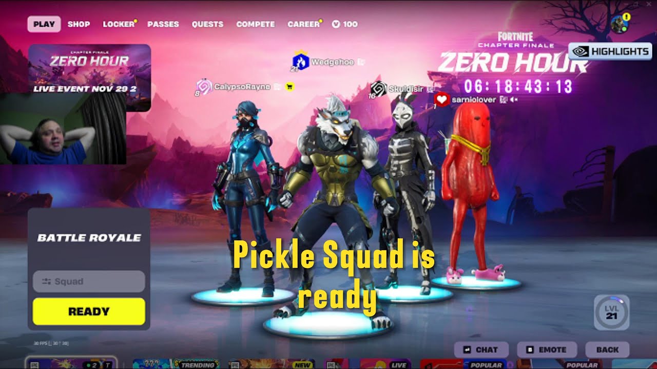 The Pickle Gang takes on Battle Royale | Fortnite - YouTube