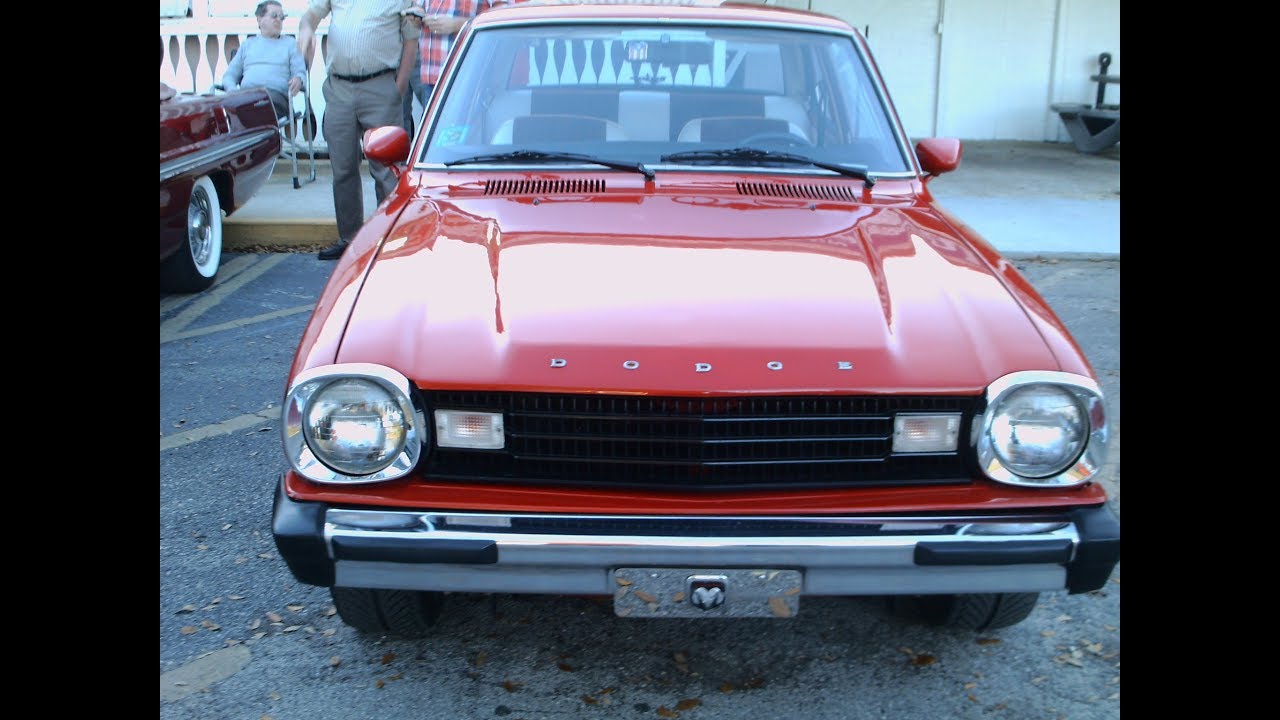 1978 Dodge Colt Two Door Sedan Red OT020715 - YouTube