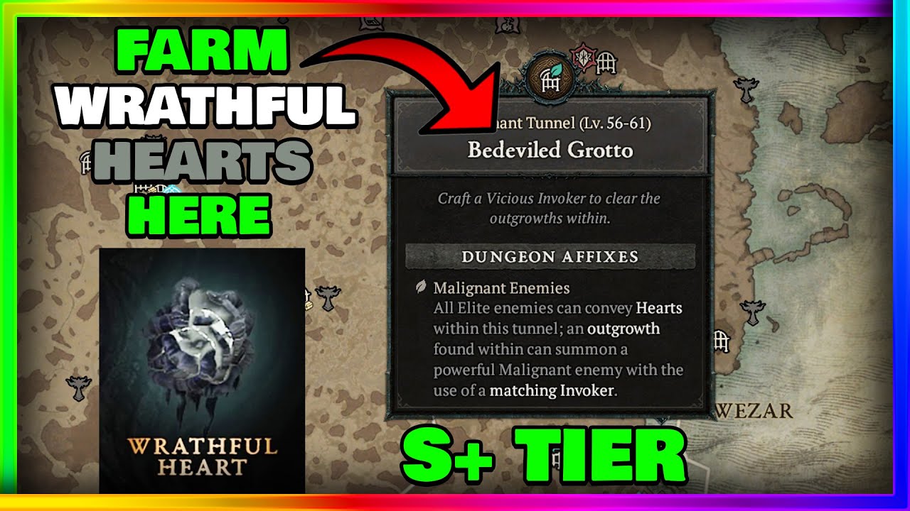 BEST Malignant Tunnel FARM in Diablo 4 Season 1...TRY THIS! - YouTube