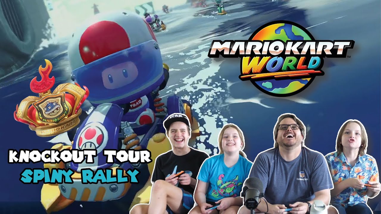 Mario Kart World - Knockout Tour - Spiny Rally (Super Gilbert Versus ...