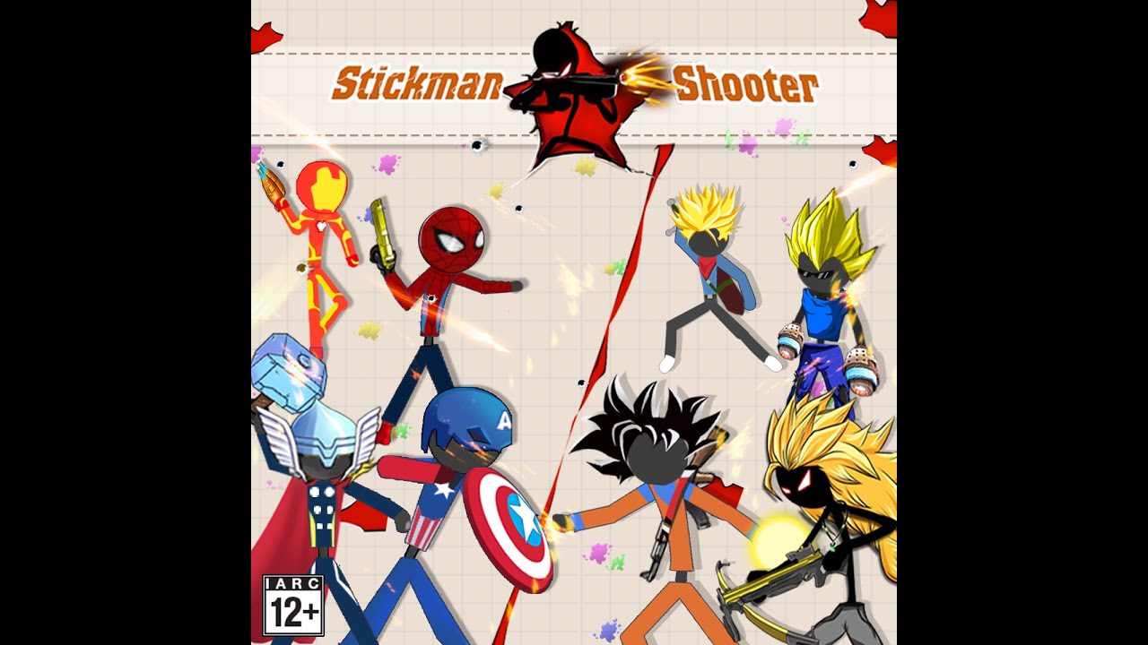 Stickman Shooter 1080x1080 Trailer - YouTube