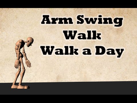 Arm Swing Walk - Walk a Day - YouTube