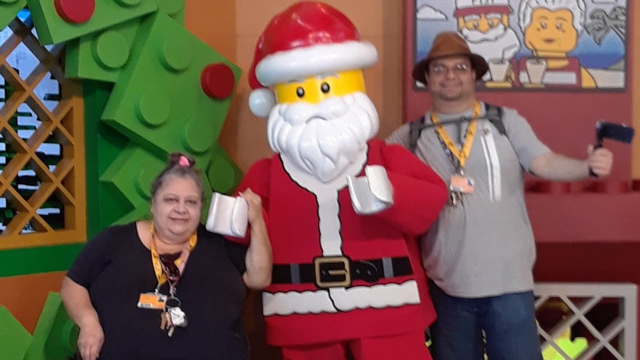 2019 LEGO Santa Meet & Greet LEGOLAND Florida - YouTube
