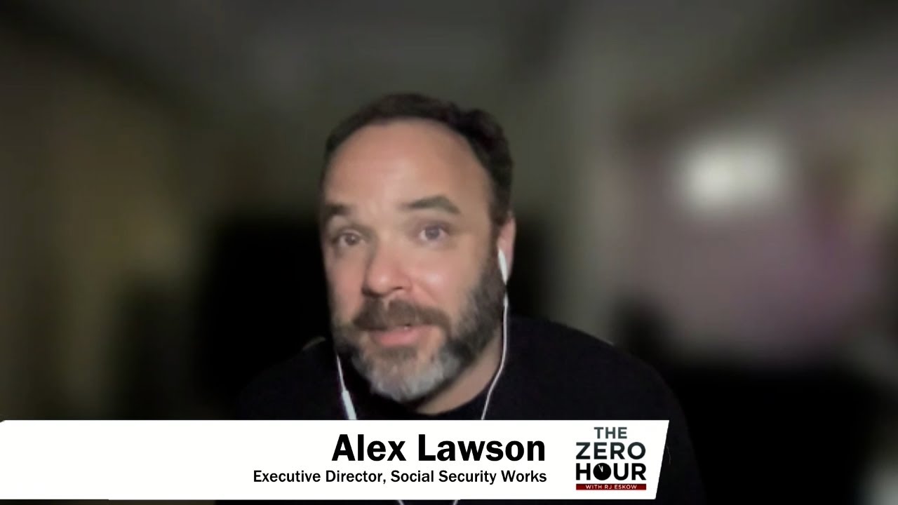 Alex Lawson: Congress Must Save Social Security Now - YouTube