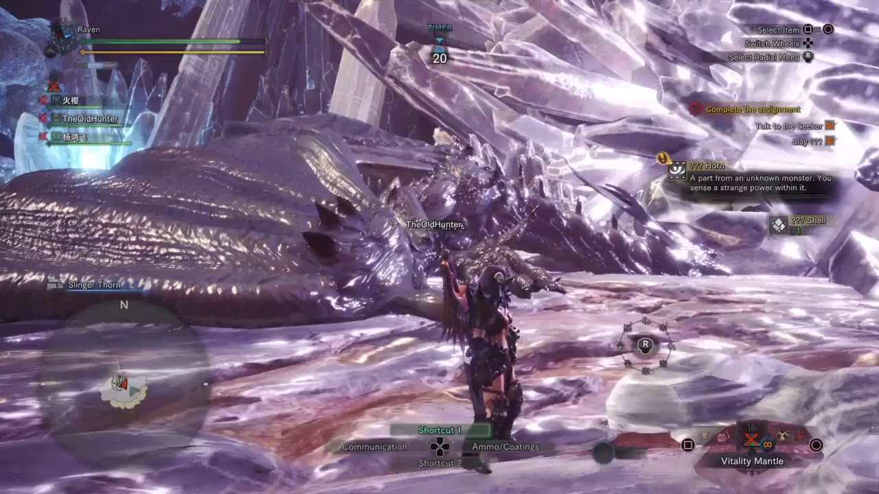 Monster hunter world Land Of Convergence - YouTube