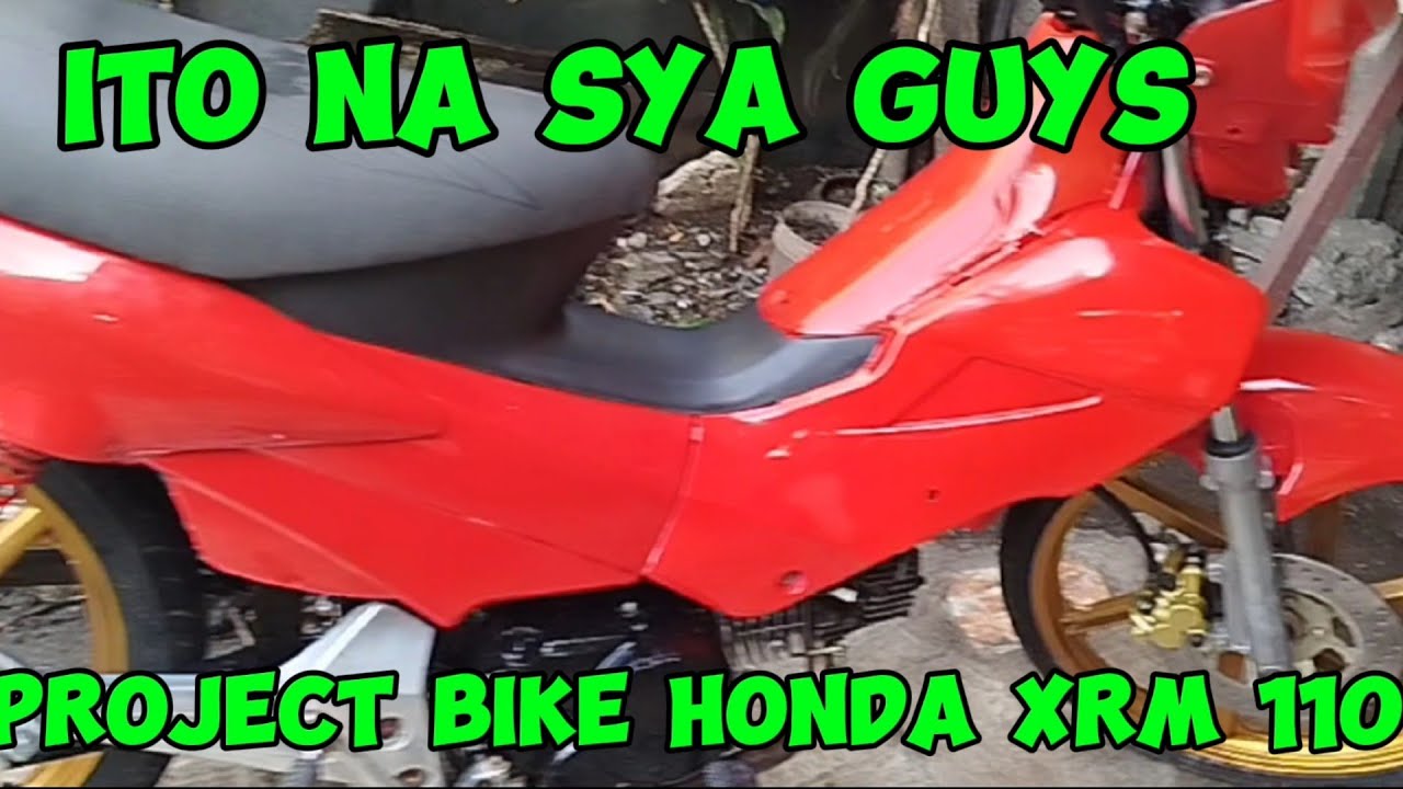 Part 3:Lolo honda xrm 110 project bike - YouTube