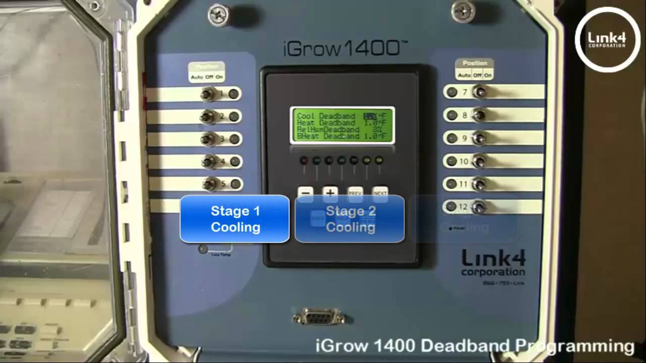 iGrow 1400 Deadband Programming and Understanding - YouTube
