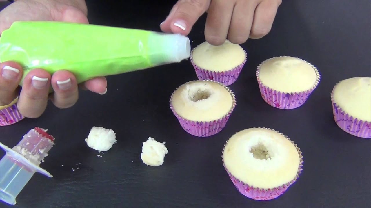 Cupcake Corer by www.SweetWise.com - YouTube