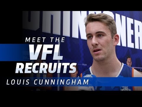 VFL: Meet the recruits - Louis Cunningham (February 22, 2018) - YouTube