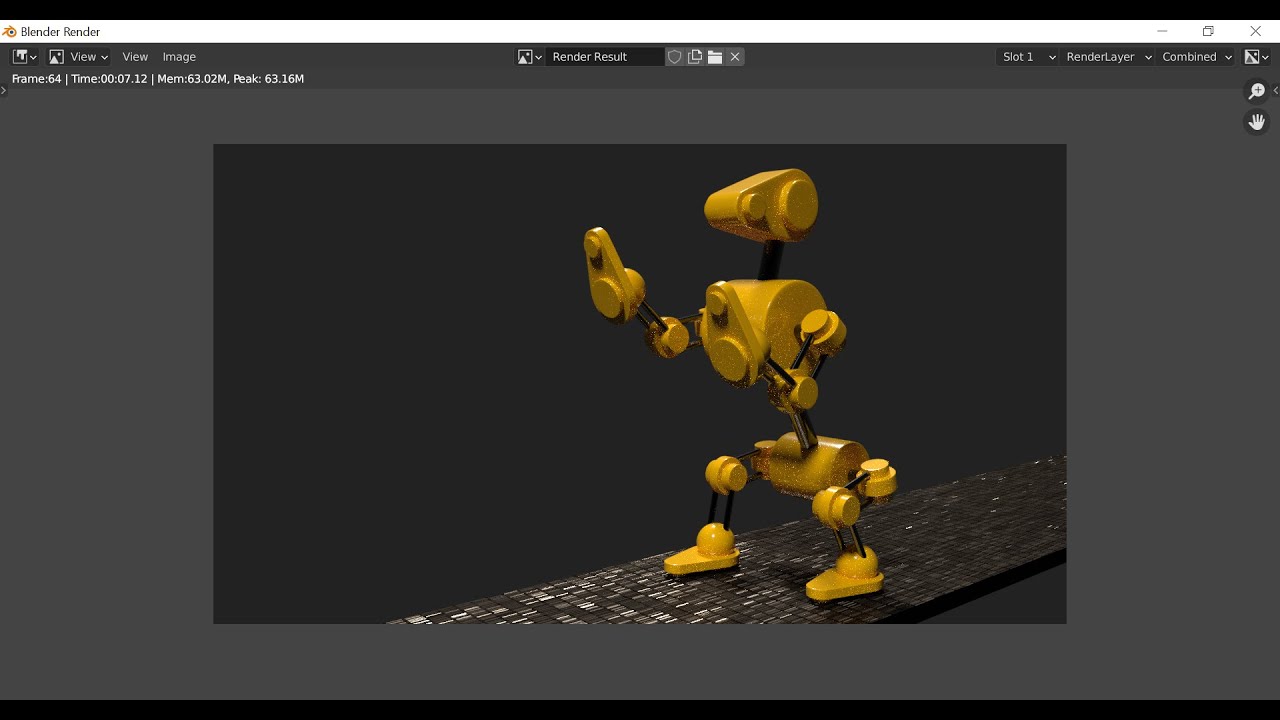 Câine robot în Blender - YouTube