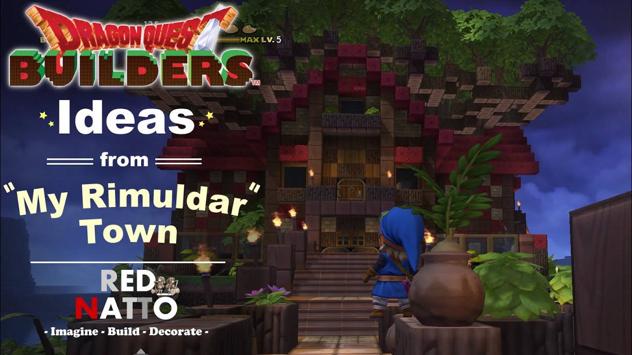 Giant tree creation, my Rimuldar town, Dragon Quest Builders - room ...