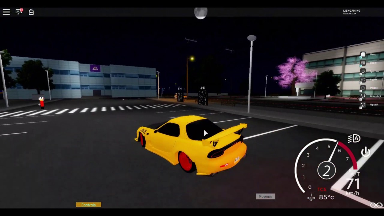 The new update of Roblox Midnight Racing (Mazda RX-7 FD bodykit) - YouTube