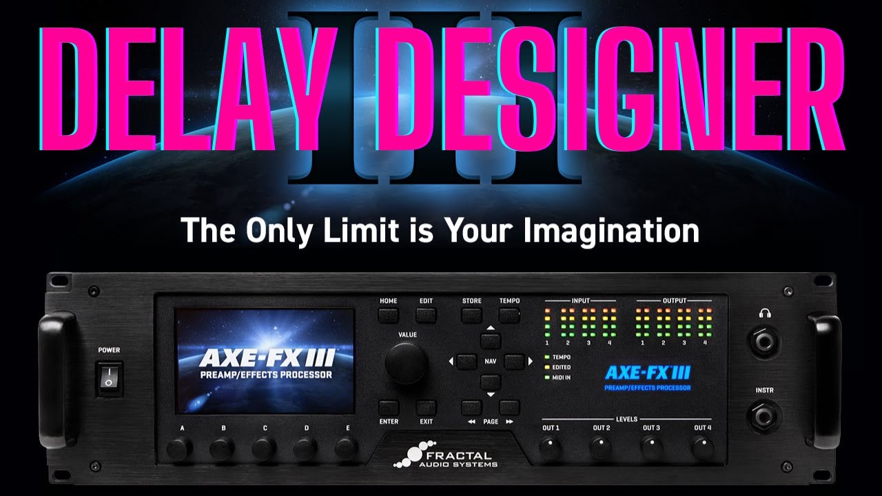 Axe Fx III - Delay Designer - YouTube