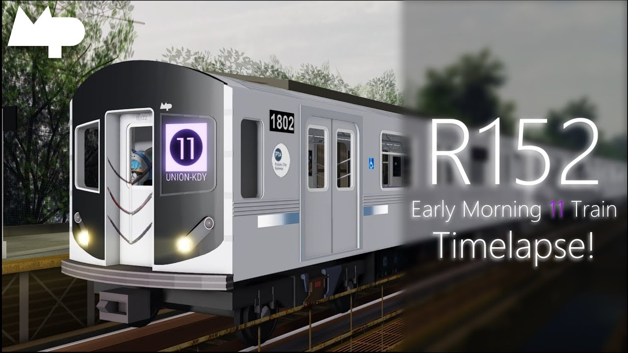 Early Morning (11) Train First Person TIMELAPSE! | PTA Subway - YouTube