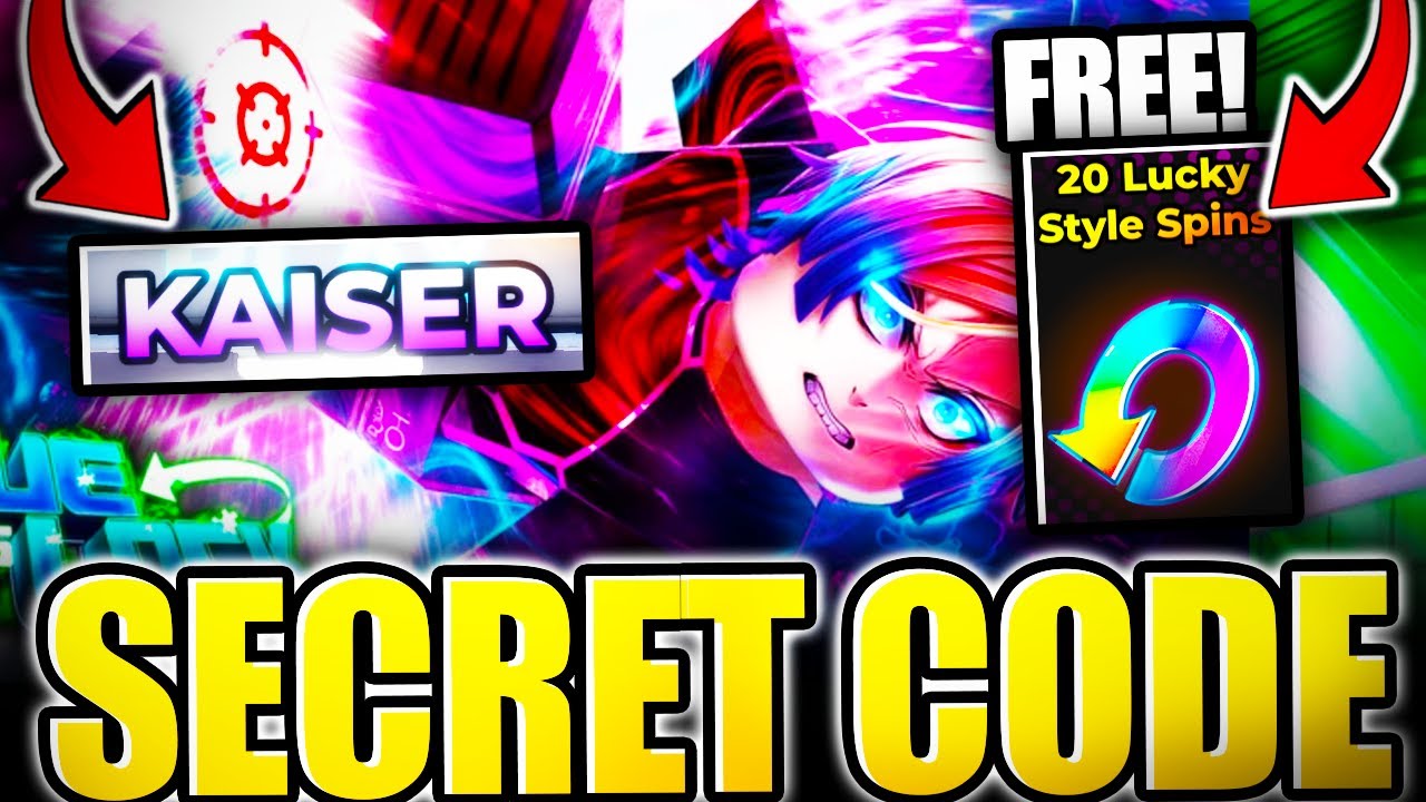 BLUE LOCK RIVALS KAISER CODES FREE LUCKY SPINS UPDATE! ROBLOX - YouTube