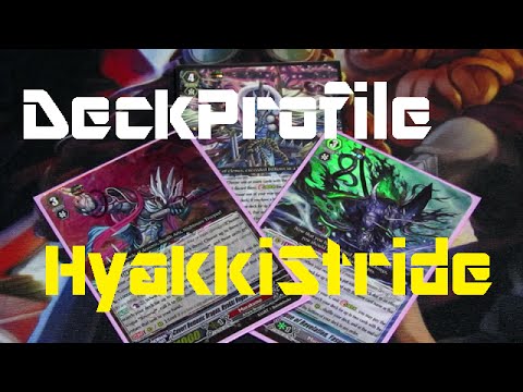 Cardfight!! Vanguard - Hyakki Vogue Stride Deck Profile! - YouTube