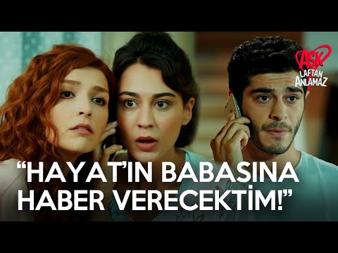 Murat, Hayat'ın ailesine haber vermeye çalışıyor! | Aşk Laftan Anlamaz 6.Bölüm