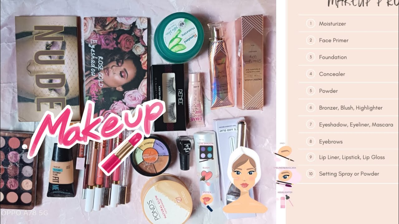 What's in my makeup kit💫 || makeup products review | affordable and ...