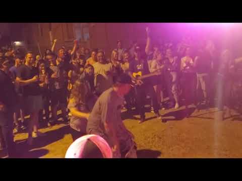 Country Girl Dance Off at Eddie Gaedel's Back Alley Bash;  Six String Crossing